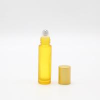 China Small Reusable Colored Essential Oil Roller Bottles With Stainless Steel Ball for sale