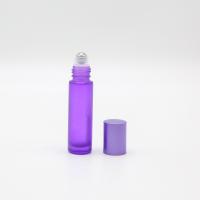 China Small Reusable Colored Essential Oil Roller Bottles With Stainless Steel Ball for sale