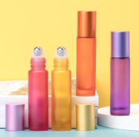 China Leak Proof Frosted Essential Oil Roller Bottles OEM ODM Screen Printing for sale