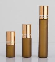 China Aluminum Cap Glass Roll On Bottles For Essential Oils 5ml 10ml for sale