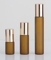 China Aluminum Cap Glass Roll On Bottles For Essential Oils 5ml 10ml for sale