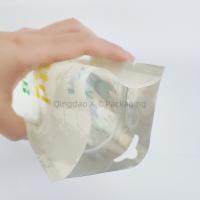 China Pet Food Stand Up Pouches With Window For Packaging Resealable Zipper Lock for sale