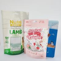 China Pet Food Ziplock Stand Up Pouch Packaging Laminated Plastic Digital Printing for sale