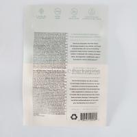 China Plastic Stand Up Pouch With Zipper For Food , Recyclable Standing Pouch Custom for sale