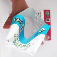China Custom Printing Stand Up Pouch Resealable Smell Proof Packaging With Zipper for sale