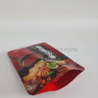 China Laminated Plastic Resealable Stand Up Bag Custom Thickness For Candy Nuts Snack for sale