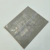 China Compoud Laminated Back Sealed Bags Plastic Heat Seal Puffed Food Packaging for Potato Chips for sale