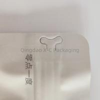 China Flat Bottom 8 Side Sealing Bag Plastic Heat Sealing Pouch With Zip Lock One Way Valve for sale