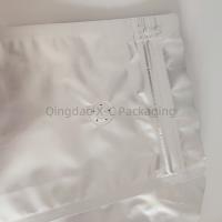 China Flexible 8 Side Seal Stand Up Pouch Bags Flat Square Bottom Heat Seal Resealable OEM for sale