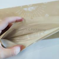China Custom Design Laminated Three Side Seal Bag Low MOQ Waterproof For Underwear for sale