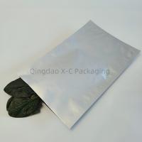 China Colorful Laminated Plastic 3 Side Seal Bags Heat Seal Aluminium Pouch Packaging for sale