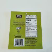 China Laminated 3 Side Seal Bags Heat Resistant Triple Beans Cooking Powder Foil Flat Pouch for sale