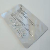 China Custom Printing Three Side Seal Bag Resealable Pouch Aluminum Foil Mylar For Medicine for sale