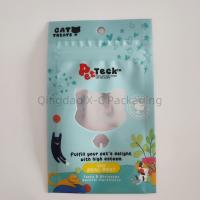 China Multi Color Plastic Packing Bag Rectangular With Heat Seal Zipper Customized Printed for sale