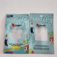 China Multi Color Plastic Packing Bag Rectangular With Heat Seal Zipper Customized Printed for sale