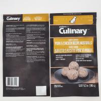 China Zippered Custom Printed Food Packaging Bags Heat Seal Rectangular BRC Approved for sale