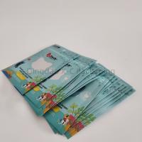 China Custom Printed Packing Bag Plastic Food Zipper Packaging Bags With Heat Seal Handle for sale