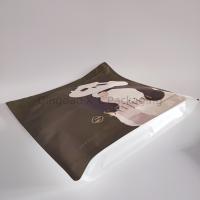China Personalized Brown Kraft Paper Bag In Roll Custom Logo Printed For Carrying for sale