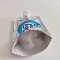 China Custom Corner Spout Stand Up Bag Heat Seal Pouch For Liquid Puree Packaging for sale