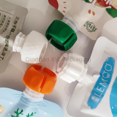 China Spout Stand Up Bag with Excellent Moisture And Oxygen Barrier Customizable Printing Up To 10 Colors and Available In Up To 11 Colors for sale