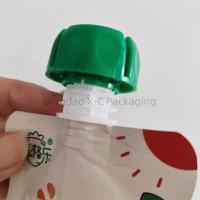 China Food Packaging Spouted Liquid Stand Up Pouches Corner Spout Bag Eco Friendly for sale