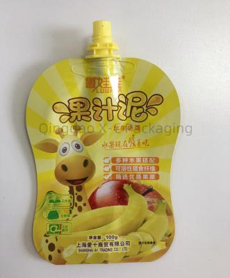 China Spout Stand Up Bag with Excellent Moisture and Oxygen Barrier, Customizable Printing Up To 10 Colors and Stand Up Design for sale