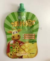 China Custom Size Spout Stand Up Bag Standing Pouch With Spout Aluminum Material for sale
