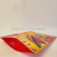 China Resealable Stand Up Pouch Bags Biscuit Snack Food Packaging Zip Lock Standing Pouch for sale