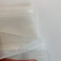 China Non Woven Zipper Small Black Pants Booty Pants Ziplock Bag Towel Underwear Leggings Clothing Bag for sale