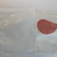 China Non Woven Zipper Small Black Pants Booty Pants Ziplock Bag Towel Underwear Leggings Clothing Bag for sale