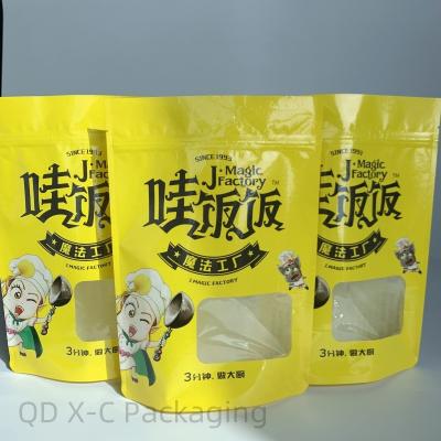 China Aluminium Foil Pouch Three Sides Sealed Food Grade Packaging Bag Hot Seal Retort Pouch Gravure Printing Recycled Materials for sale