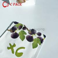 China Glossy Stand Up Zipper Pouch For Freeze Dried Fruit Packaging Bag Print Food PE Heat Seal Digital Printing Cake Bag for sale