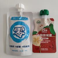 China Spout Stand Up Bag with Up To 11 Colors and Excellent Moisture And Oxygen Barrier for Liquid And Puree Packaging for sale