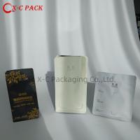 China 100g 250g 300kg Zipper Reseal Laminated Coffee Package Bags Custom Printed Plastic Coffee Packing Bags With Window for sale