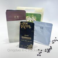 China Bulk Discounts! Sustainable Coffee Packaging Matte Finish Flat Bottom for sale