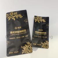China Kraft Paper Bag With Window Stand Up Pouch Black Doypack Zip Lock Food Storage Bag Nuts Coffee Beans Food Grade for sale