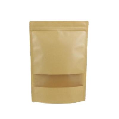 China Eco Friendly Bio Degradable Resealable Nut Food Packaging Pouches Bag For Dried Fruit/Cookie/Chip Customizable for sale