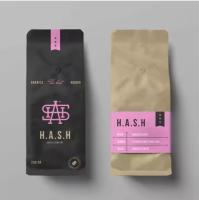 China Spice Food Usage Custom Aluminum Foil Stand Up Pouch Kraft Paper Bags With Handles for sale