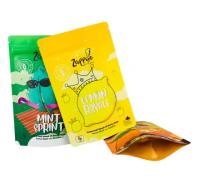 China Custom Laminated Ziplock Stand Up Pouch For Dried Fruit And Snacks for sale
