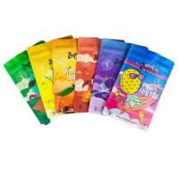 China Custom Laminated Ziplock Stand Up Pouch For Dried Fruit And Snacks for sale