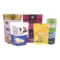 China Custom Laminated Ziplock Stand Up Pouch For Dried Fruit And Snacks for sale