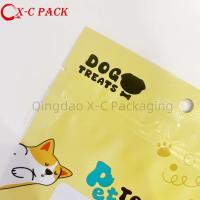 China Collapsible Lightweight Design Airtight Pet Food Ziplock Bag With Moisture Proof Barrier for sale