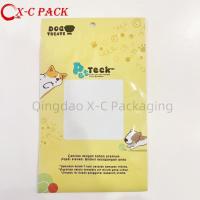 China Collapsible Lightweight Design Airtight Pet Food Ziplock Bag With Moisture Proof Barrier for sale