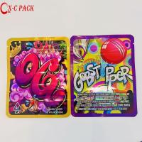 China 3.5g 7g 14G 28g Custom Smell Proof Print Box Cali Pack Cookie Packaging Gummy 1 Oz Mylar Bag for sale