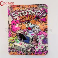 China 3.5g 7g 14G 28g Custom Smell Proof Print Box Cali Pack Cookie Packaging Gummy 1 Oz Mylar Bag for sale