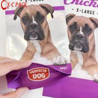 China 250g Custom Printed Pet Food Packaging Bag Factory Wholesale Price Recyclable Eight-Side Sealing Dog Food Packaging Bag for sale
