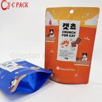 China China Printing Easy Open Zip Lock Bags for Dog Food Packaging 70g Stand up Bag Laminated Plastic Packing Bag for sale
