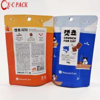 China China Printing Easy Open Zip Lock Bags for Dog Food Packaging 70g Stand up Bag Laminated Plastic Packing Bag for sale