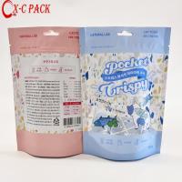 China Custom Printed Plastic Bag 100g 150g 250g Stand up Pouch Mylar Reusable Zipper Dog Pet Food Packaging Bag for sale