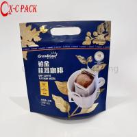 China Custom Printing High Quality Sugar-Free Keto Instant Mushroom Collagen Coffee Powder Packaging Bag with Valve for sale